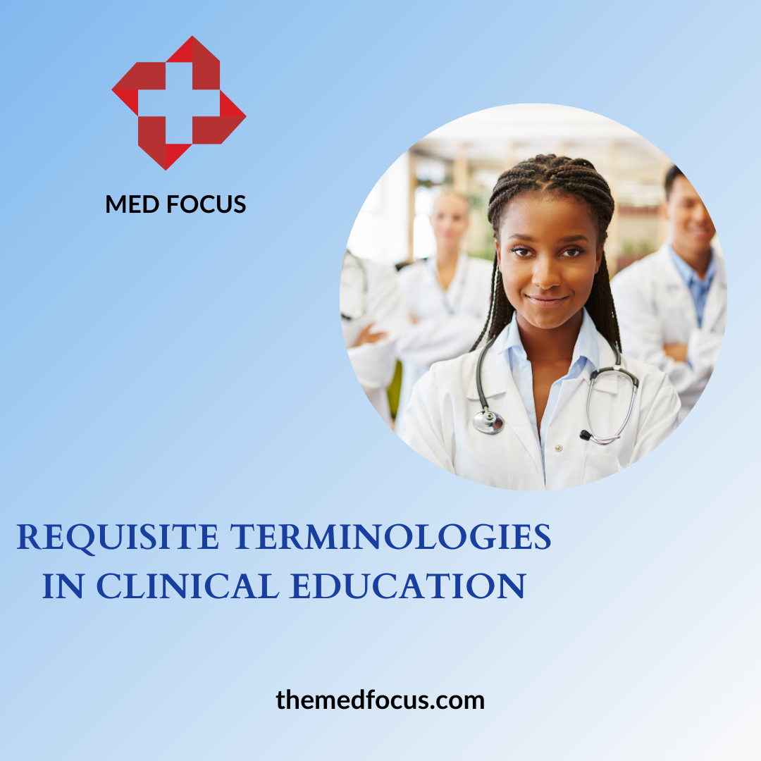 Requisite Terminologies in Clinical Education – MedFocus