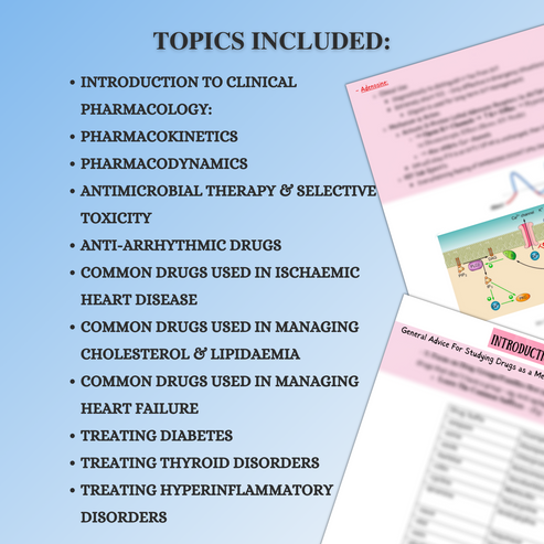 Clinical Pharmacology|219 Pages|22 Topics – MedFocus